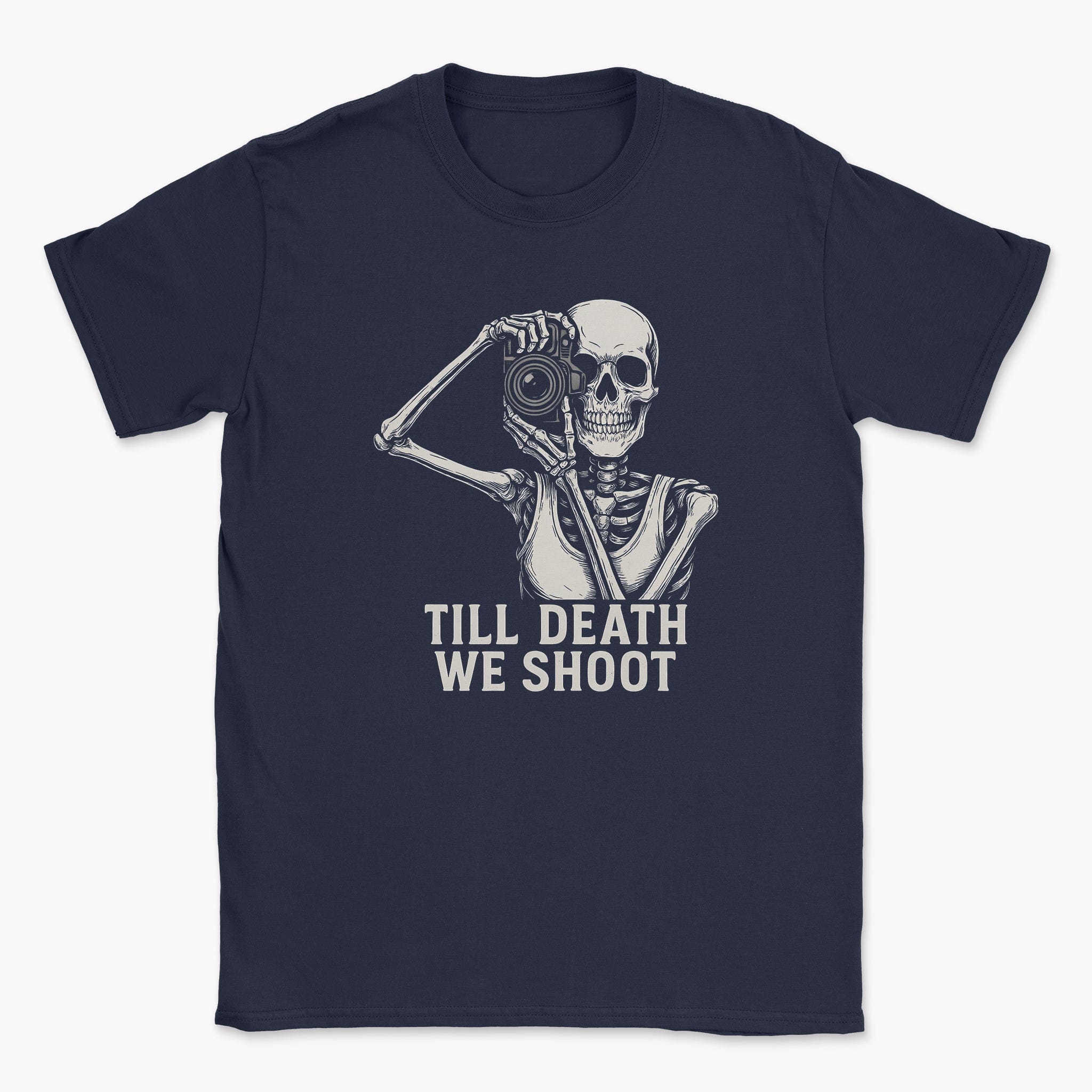 Till Death We Shoot T-Shirt – Harper Finch Designs